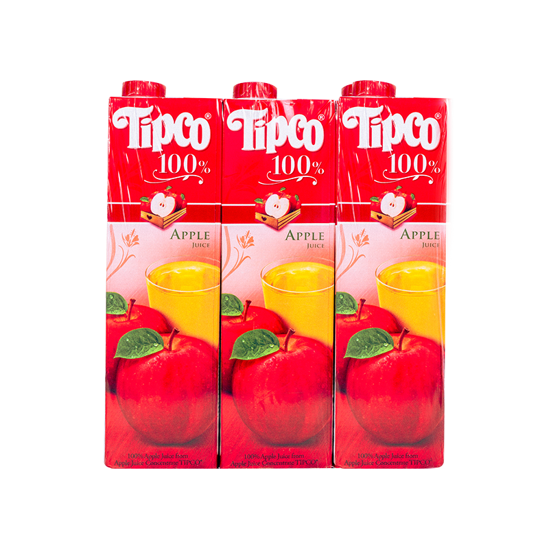 Makroclick | TIPCO 100% APPLE 1LTR*3
