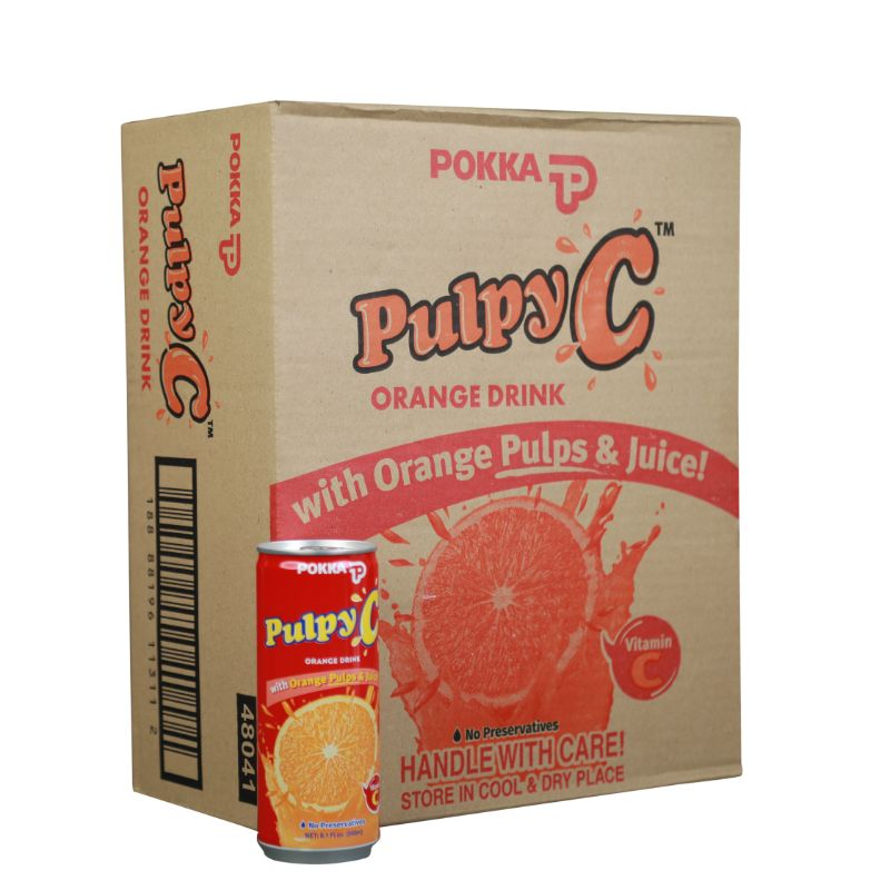 Makroclick | POKKA PULPY-C ORANGE 240ML*30