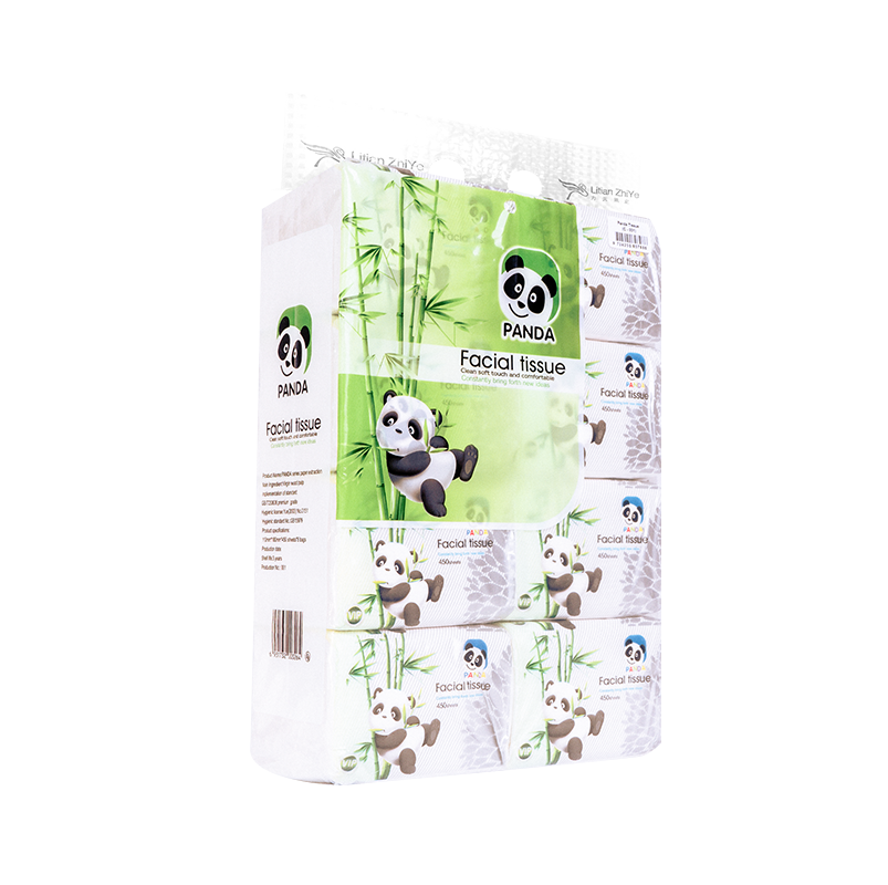 Makroclick | Panda Facial Tissue x8