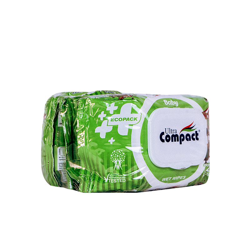 Makroclick | Ultra Compact Baby Wet Wipe 72'Sx3