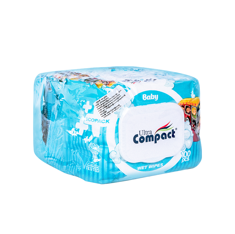 Makroclick | ULTRA COMPACT WET WIPE 100PCS X3